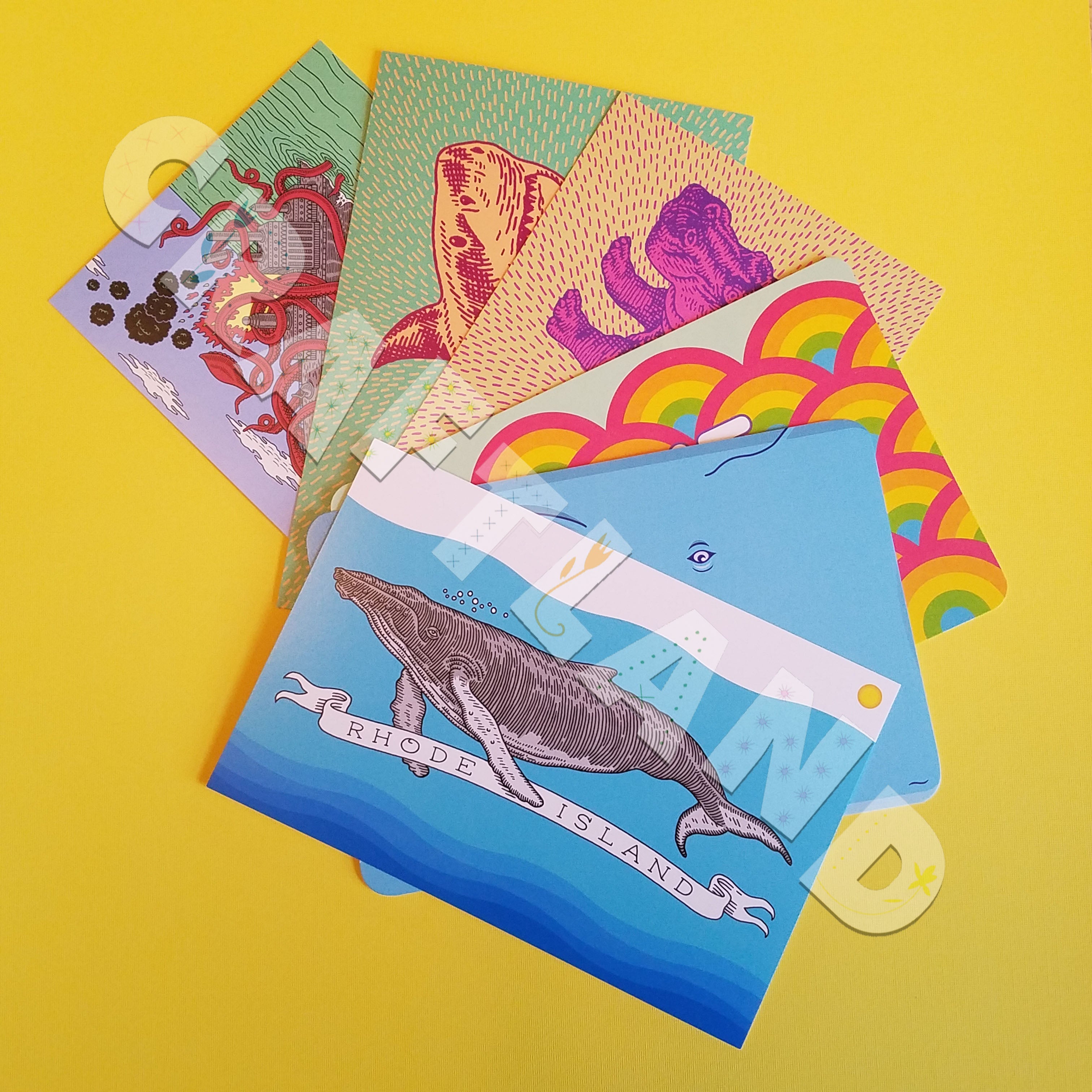 Postcards by Huetown – Craftland Shop