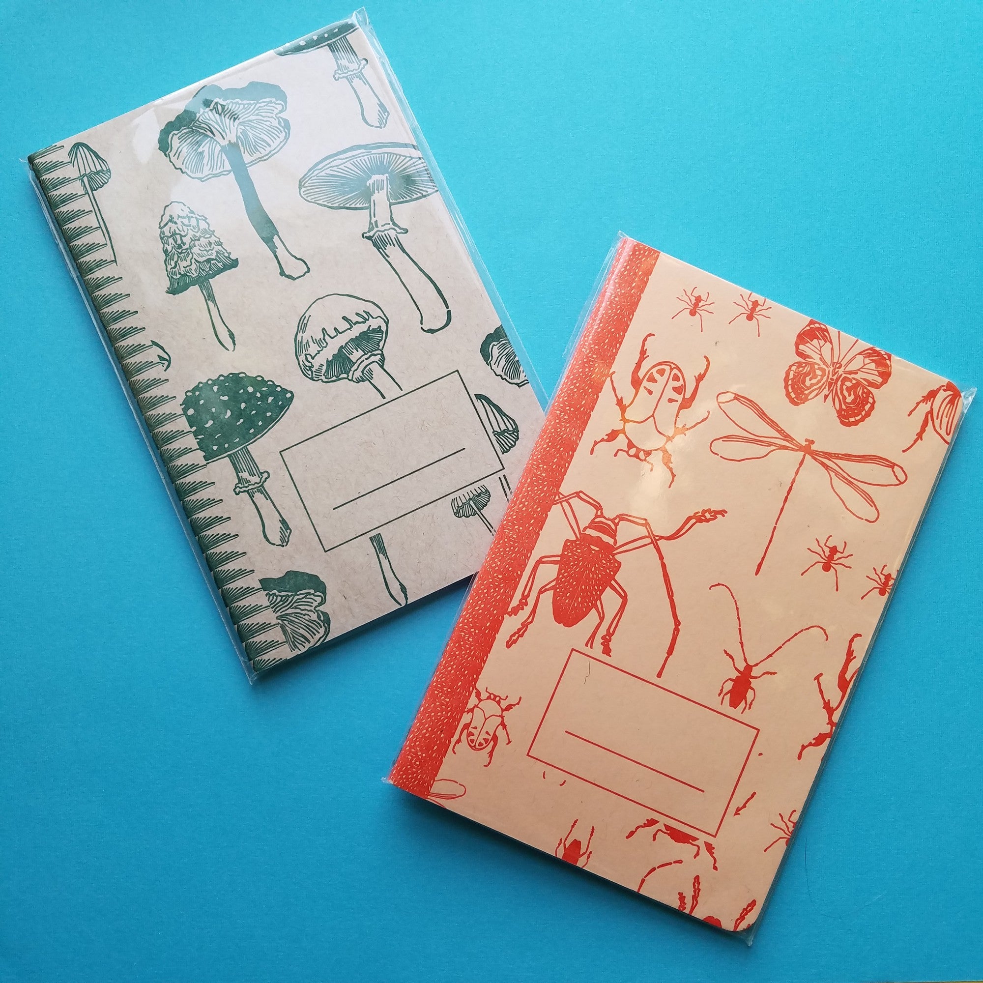Insect and Mushroom Notebooks – Craftland Shop